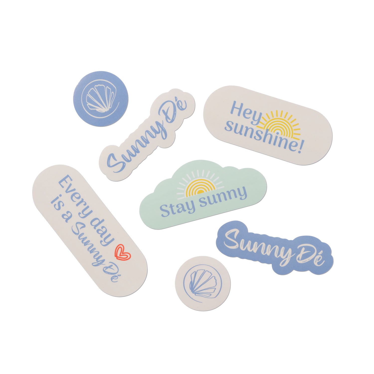 Sunny Dé Sticker Set – Sunny De